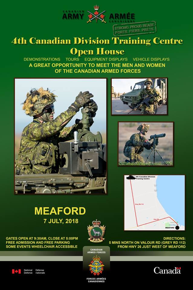 4th Canadian Division Training Centre Open House | The Peak