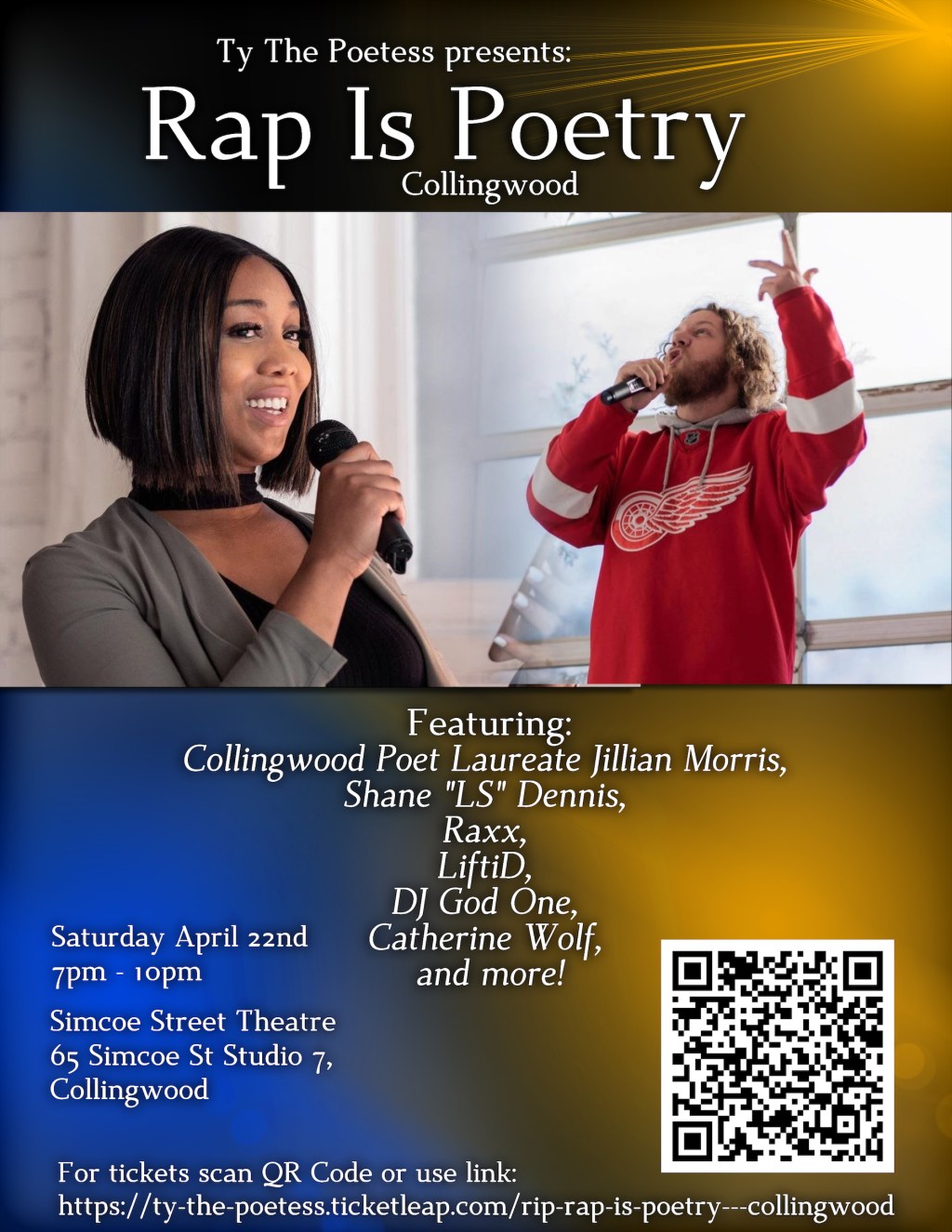 Ty the Poetess presents Rap is Poetry | The Peak