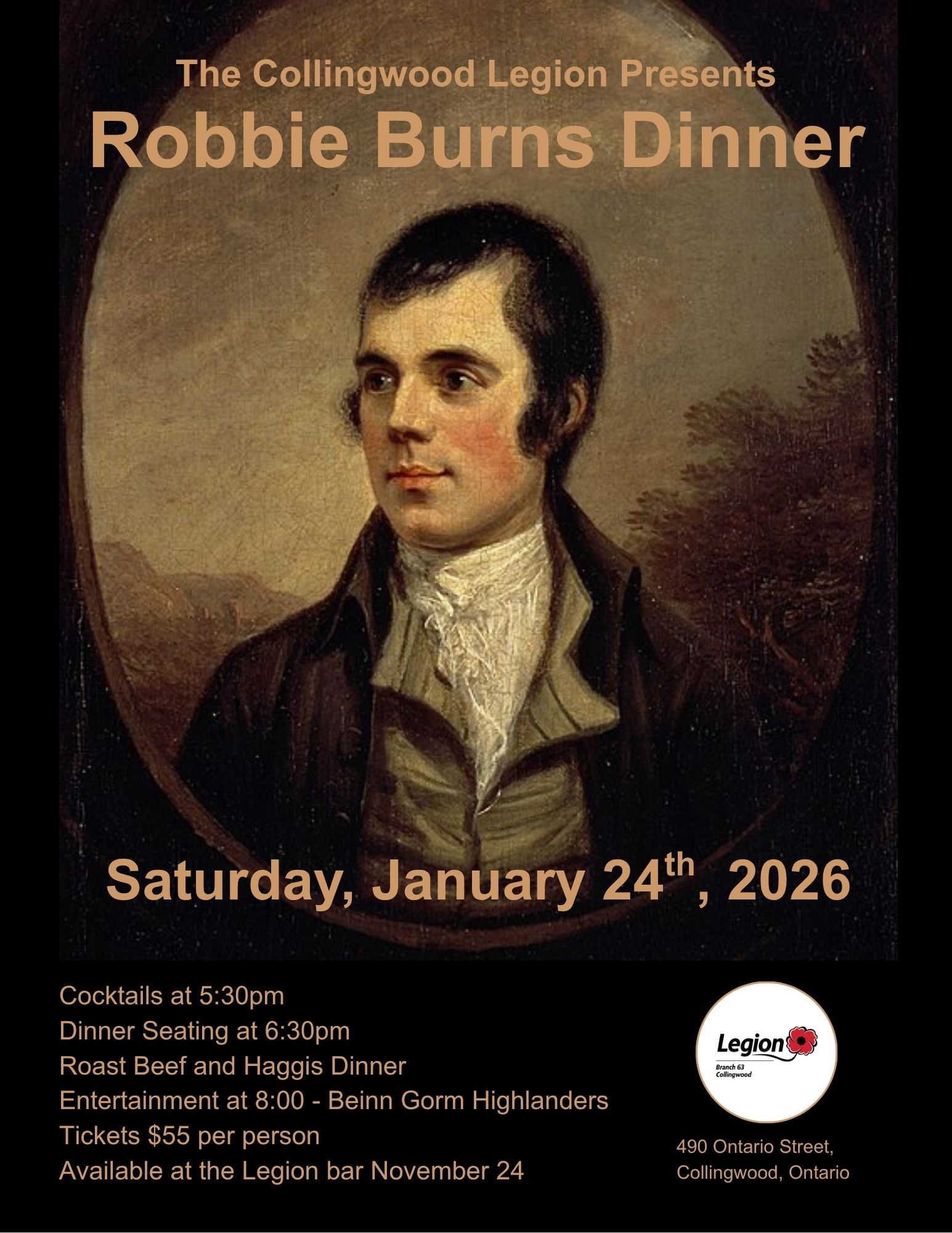 Robbie Burns Dinner | The Peak